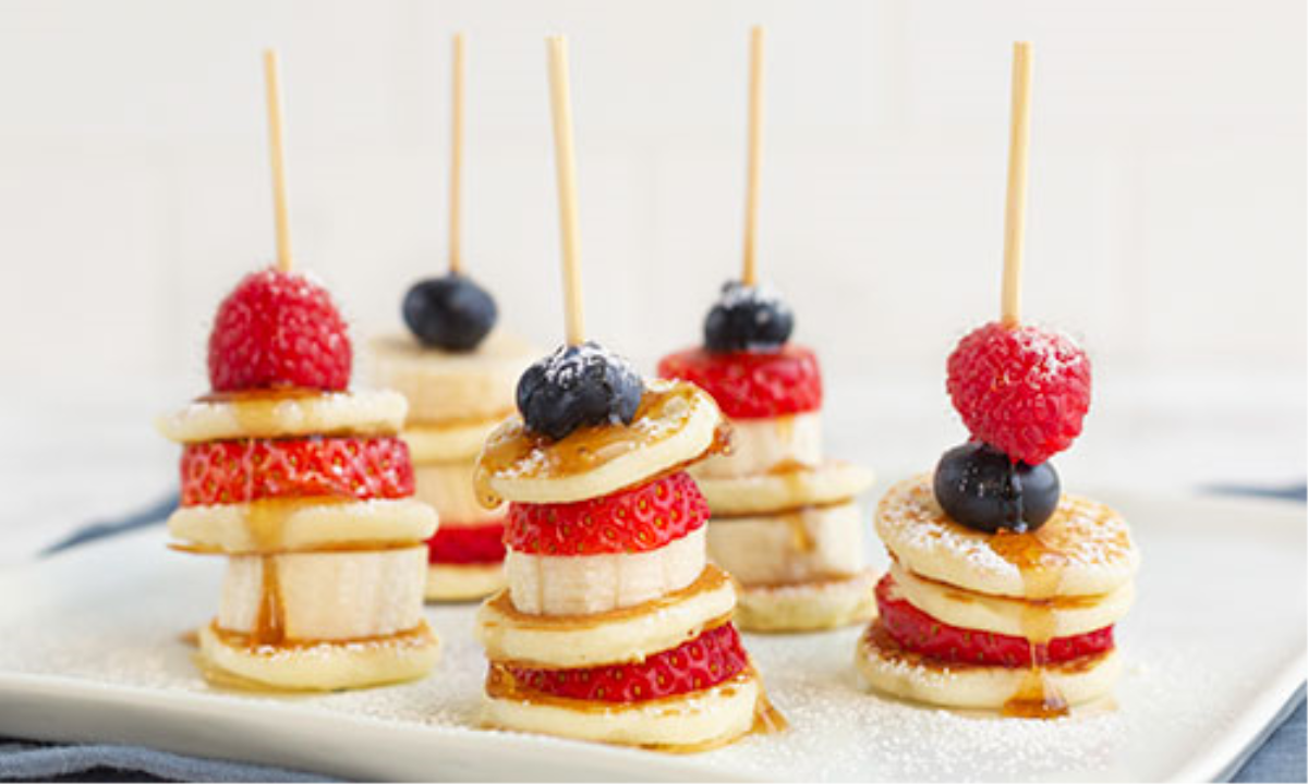 Pancake Kabobs • Argo Starch