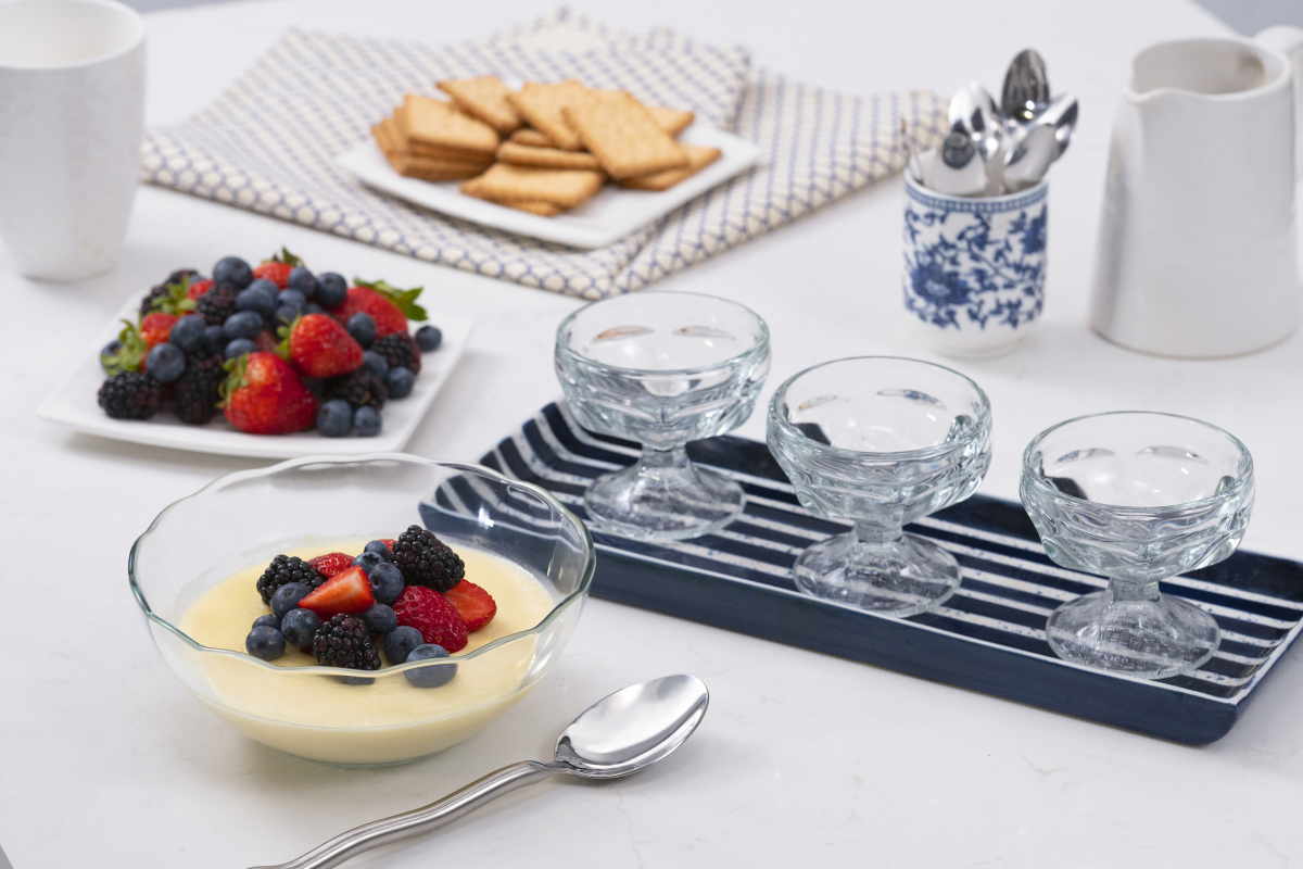 Classic Stirred Custard • Argo Starch