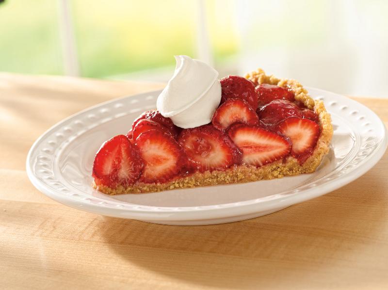 Glazed Fresh Strawberry Pie • Argo Starch